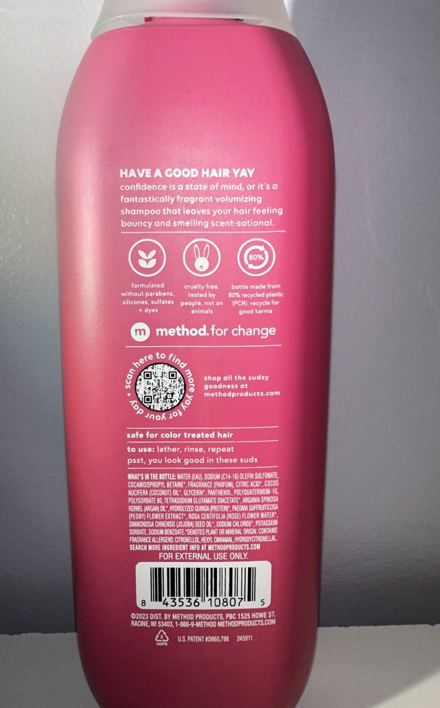 method pure peace volumizing shampoo review – The Olive Unicorn Beauty ...