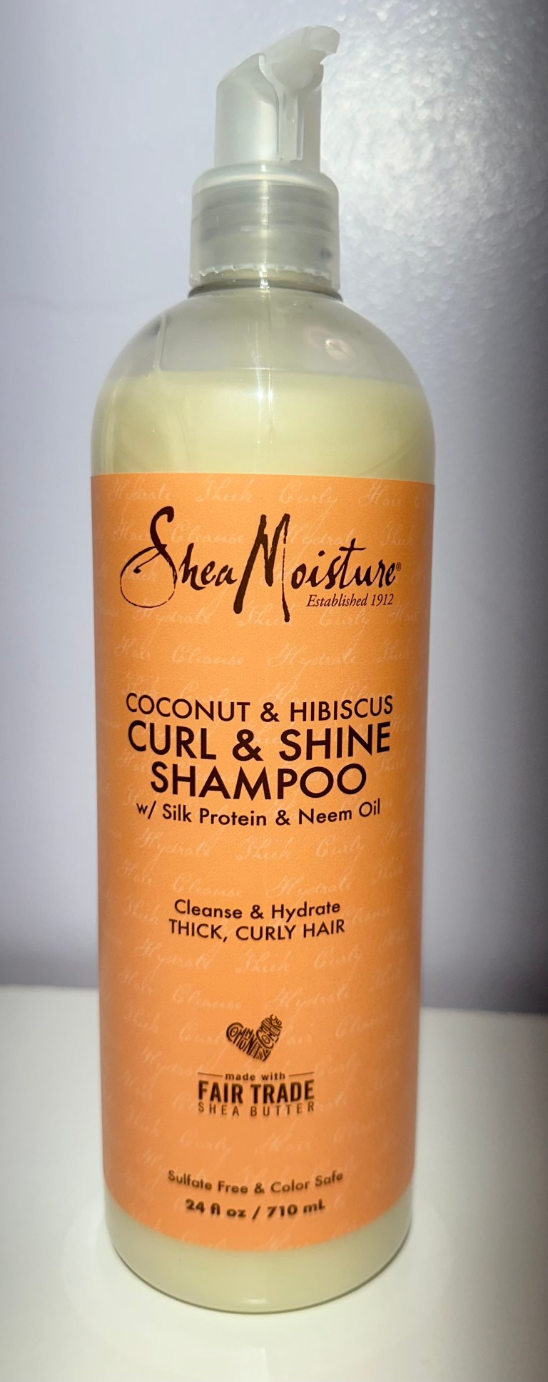 shea moisture coconut & hibiscus curl & shine shampoo review – The ...