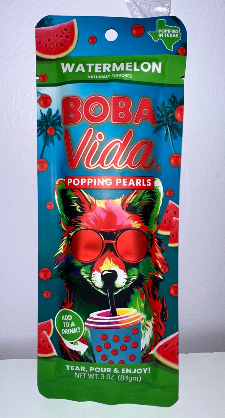 Boba vida popping pearls boba in watermelon review – The Olive Unicorn ...