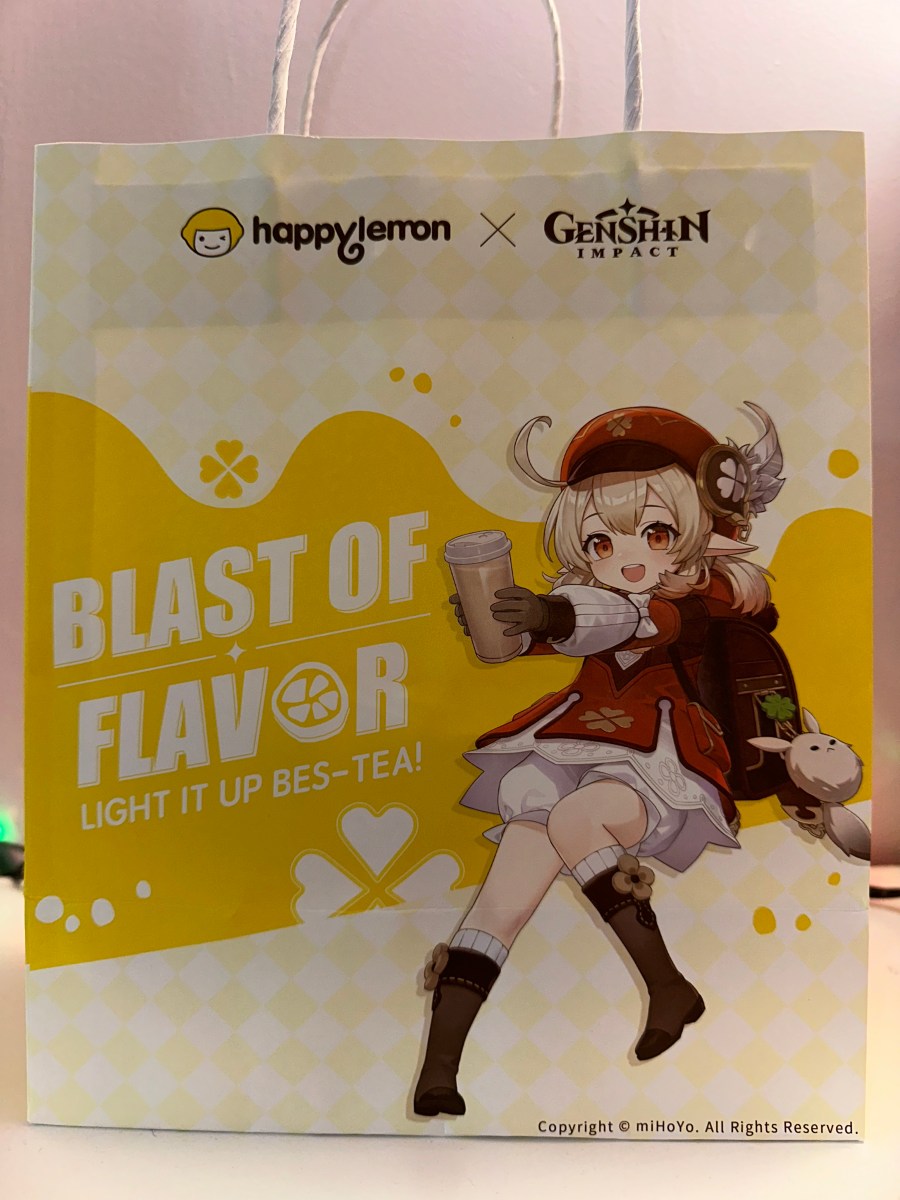 Happy Lemon X Genshin Collab – The Olive Unicorn Beauty Review