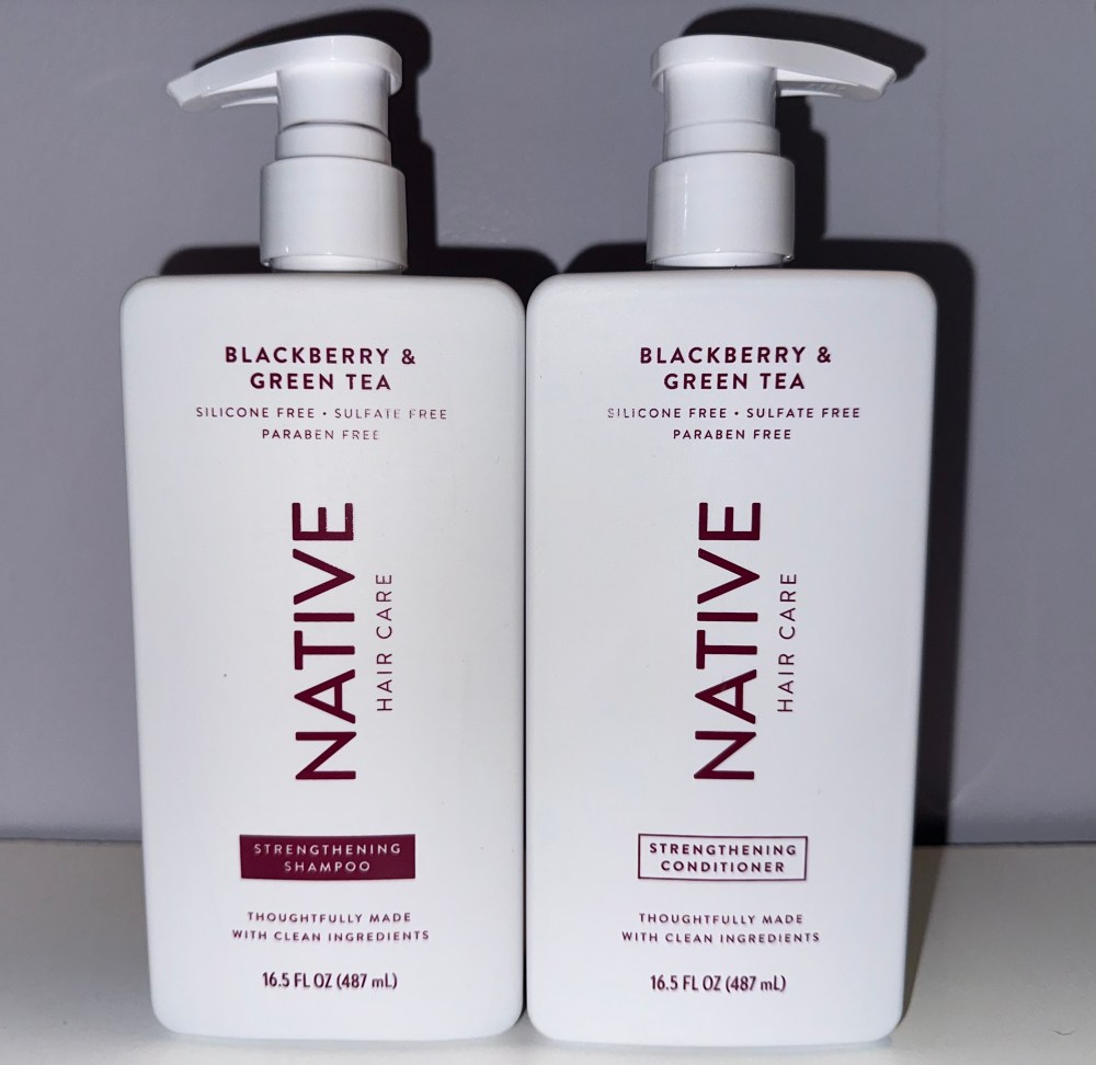 native hair care in Blackberry & Green tea shampoo and conditioner set ...